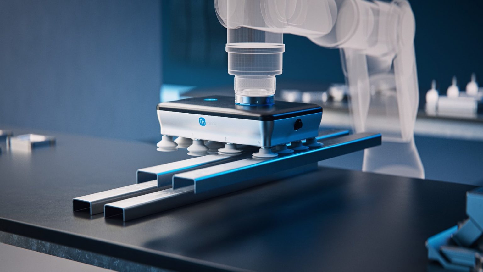 OnRobot VGP20 is the world’s most powerful Electric Vacuum Gripper for heavy-duty palletising ...