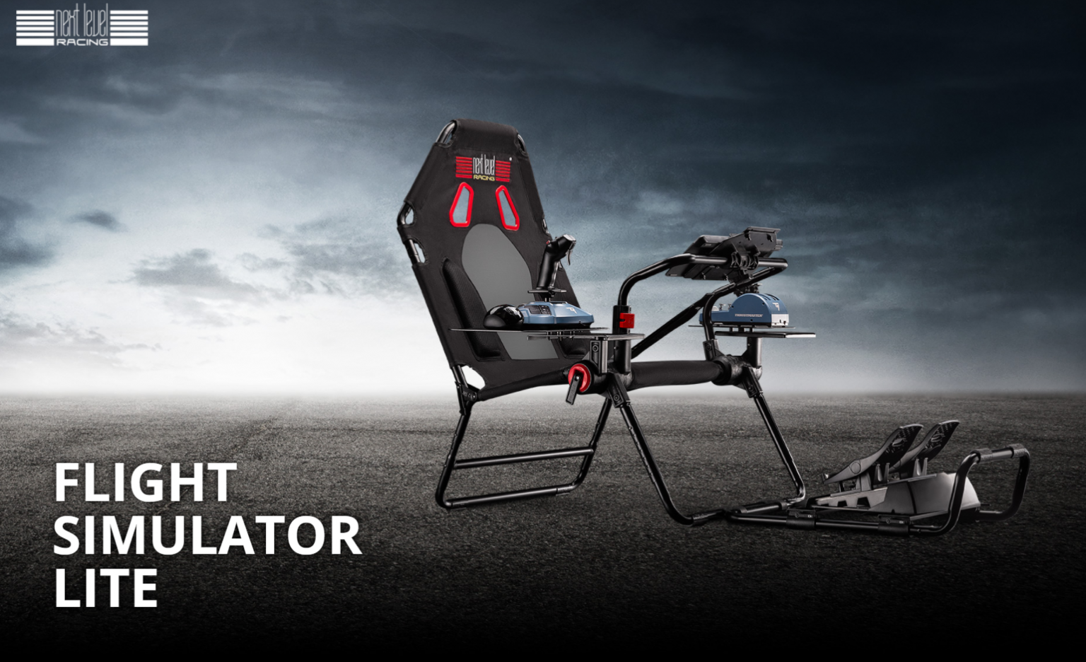 Next Level Racing adds Flight Simulator Lite, affordable, foldable ...