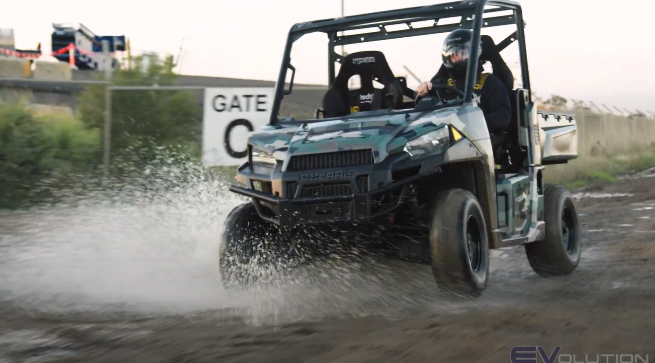 This electric ATV looks like a whole lot of fun and the ADF ...