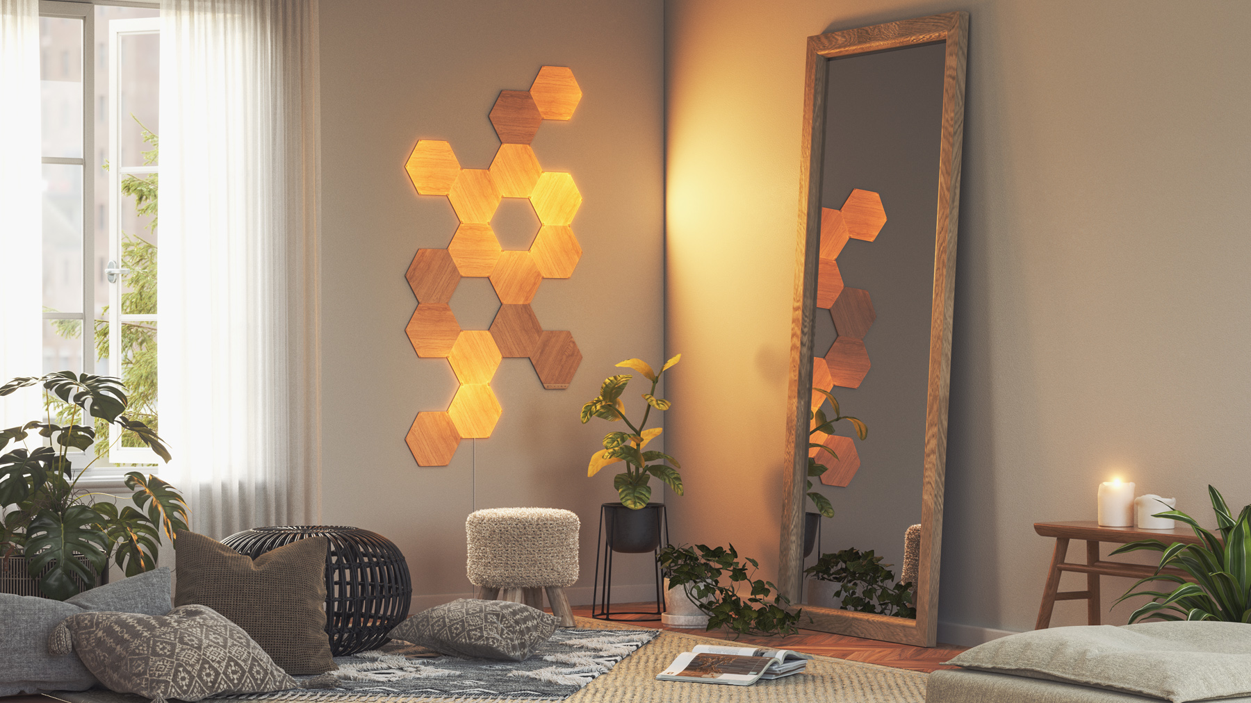 Nanoleaf launches new Elements Range with a wood look to their smart ...