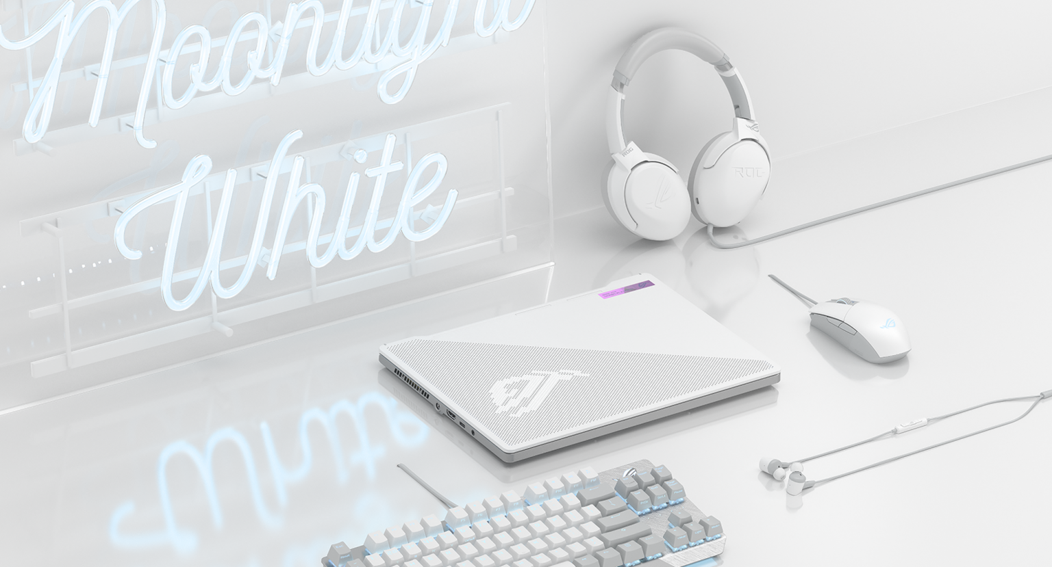 ASUS Republic of Gamers announces new Moonlight White gaming ...