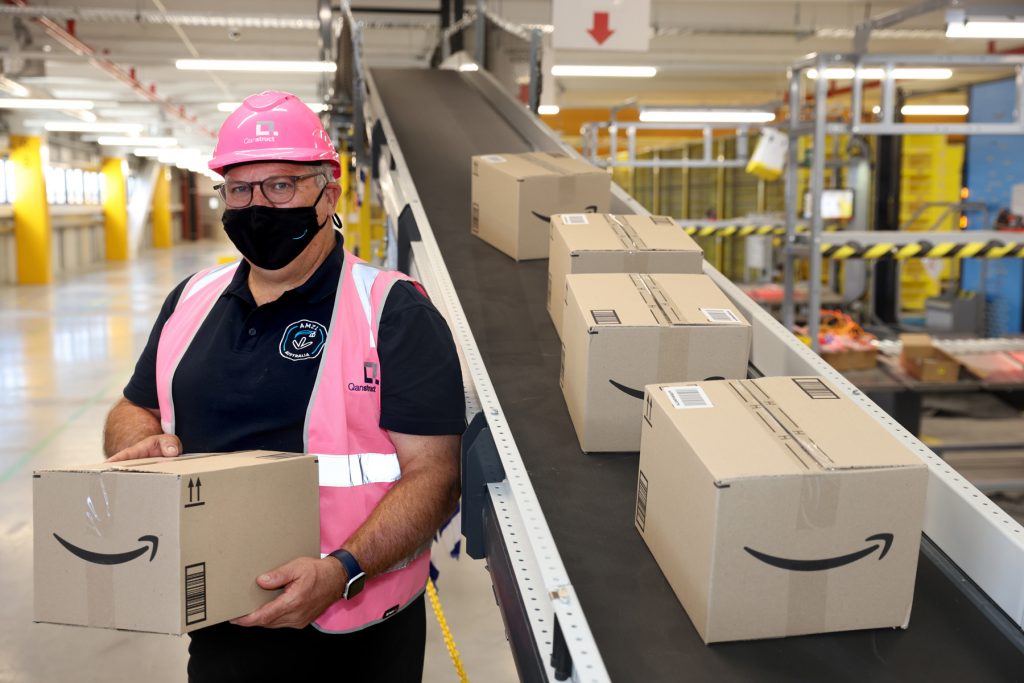 Amazon’s massive robotic fulfilment centre in Western Sydney is almost ...