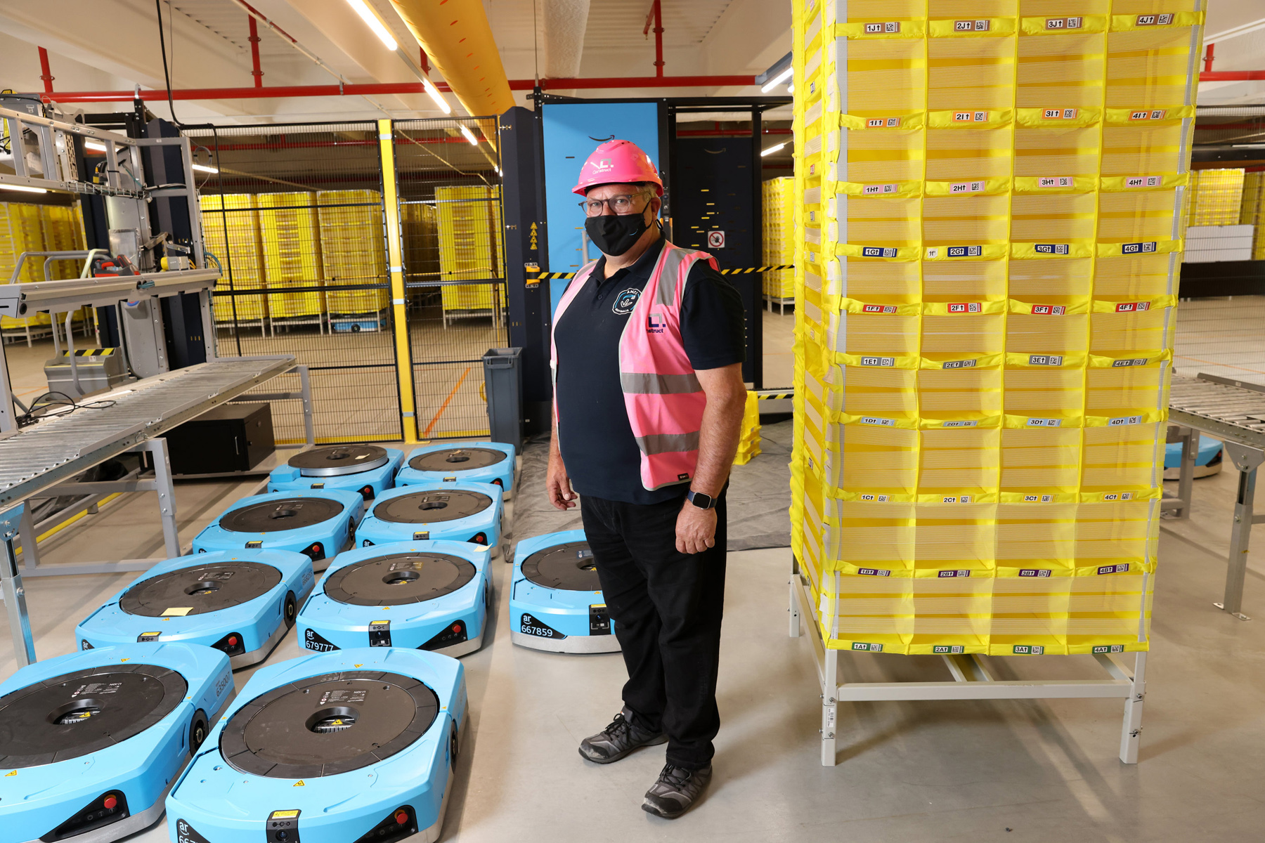 Amazon's massive robotic fulfilment centre in Western Sydney is almost ...