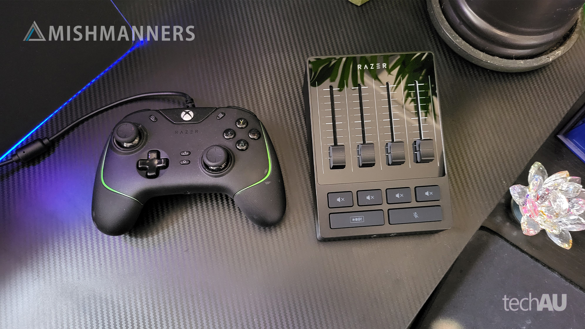 Razer Chroma Audio Mixer, RGB mixing tech. Review - techAU