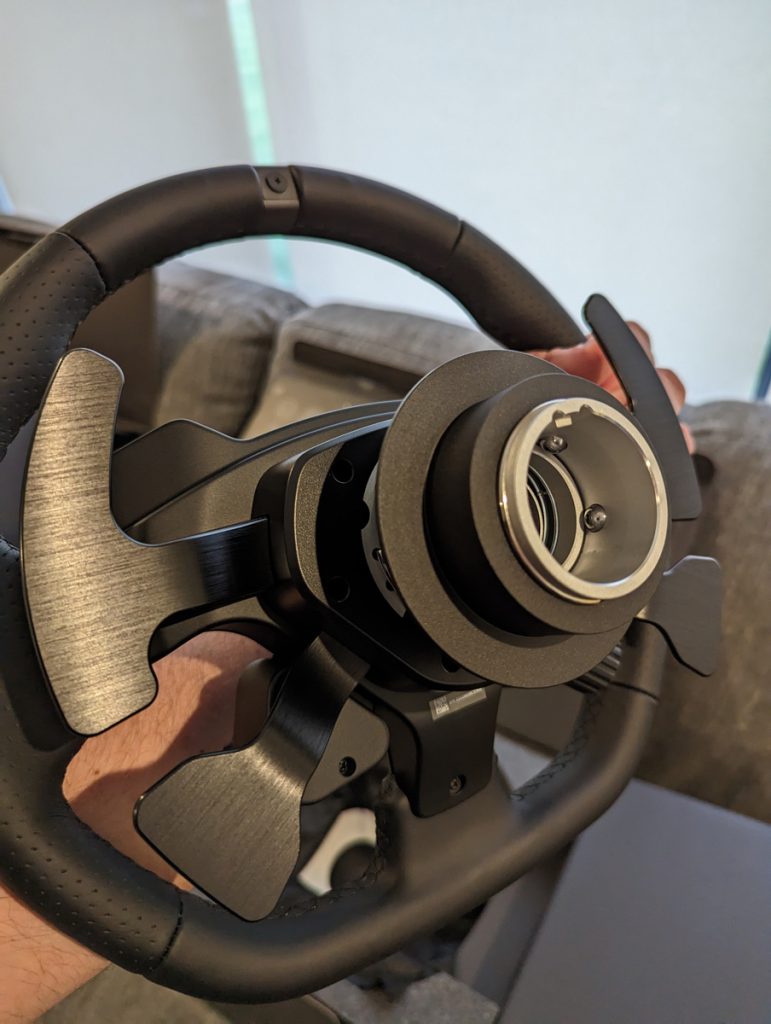 Review: Logitech’s Pro Racing Wheel and Pedals make sim racing feel ...