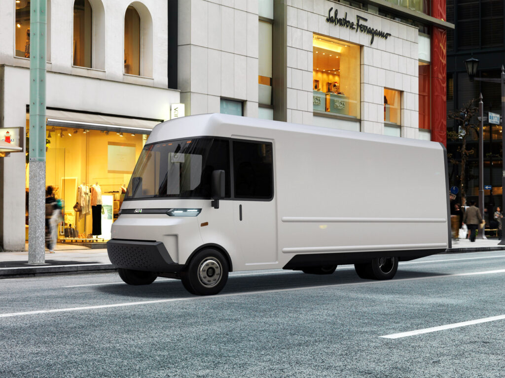 SEA Electric delivers SV6 EV step van prototype at Work Truck Week 2023 ...