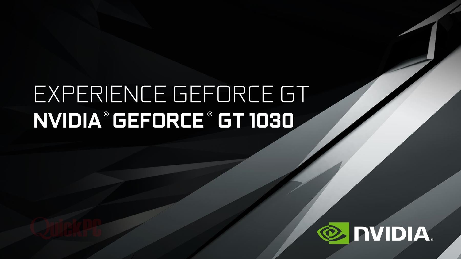 ยกระดับการทำงานกราฟฟิกและการเล่นเกมด้วย NVIDIA GeForce GT1030 - Techonmag