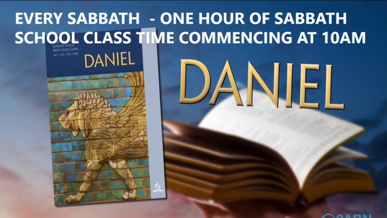 Sabbath School lesson time one full hour at The Orchard 10am start ...