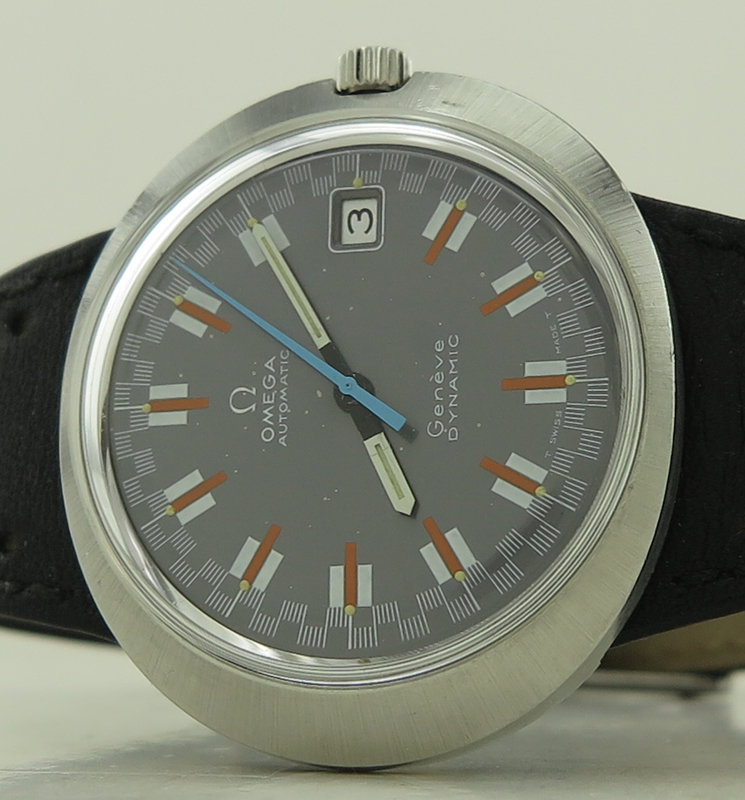 Omega Genve Dynamic Tv Rare Automatic Watch 1970s