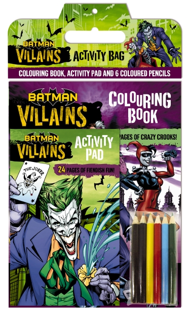 Batman Villains: Activity Bag (DC Comics) | Good Reading