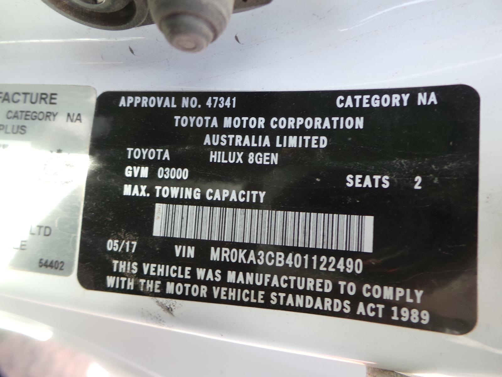 Ecu Hilux Toyota 2017