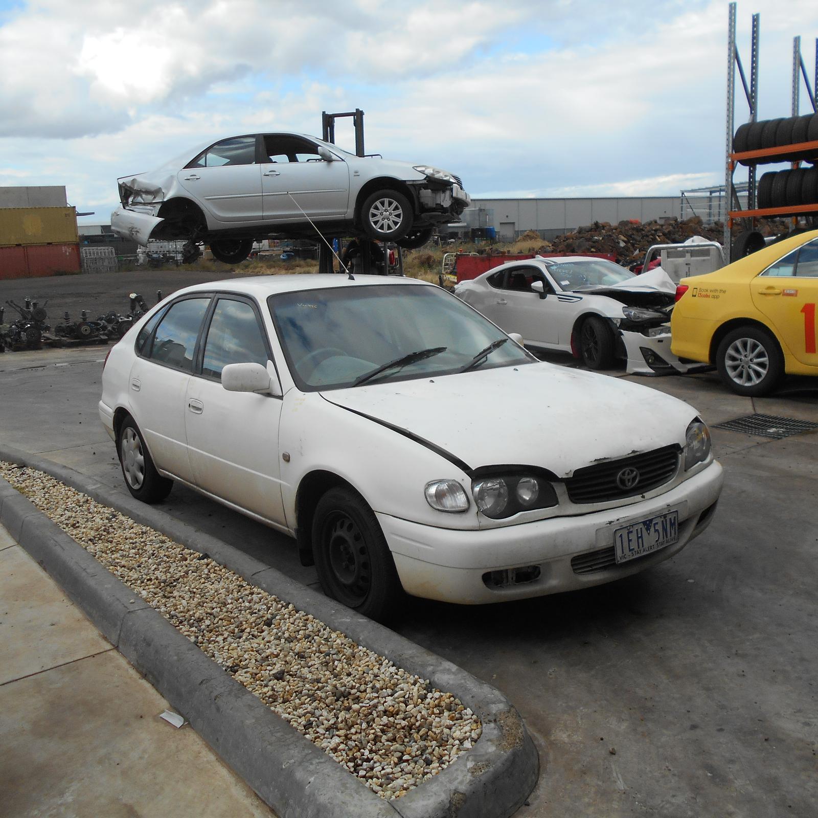 Rear Bumper Corolla Toyota 2000