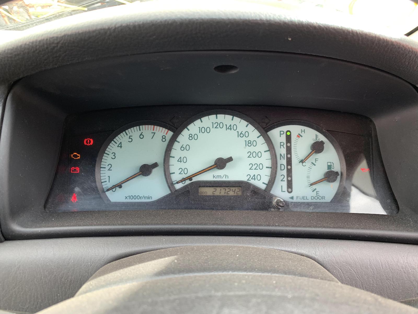 Instrument Cluster Corolla Toyota 2006