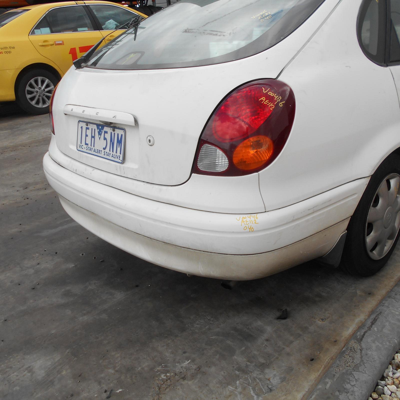 Rear Bumper Corolla Toyota 2000