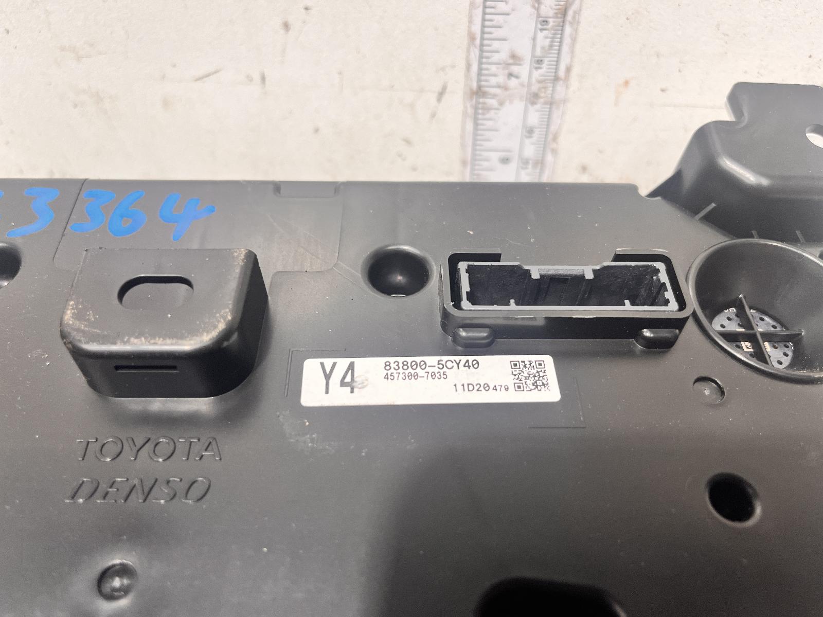 Instrument Cluster Yaris Cross Toyota 2021