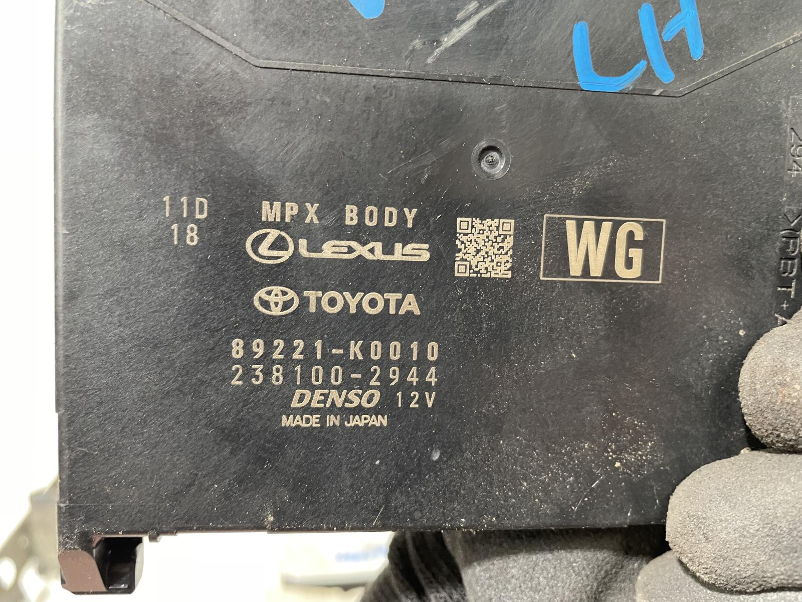 Ecu Yaris Cross Toyota 2021