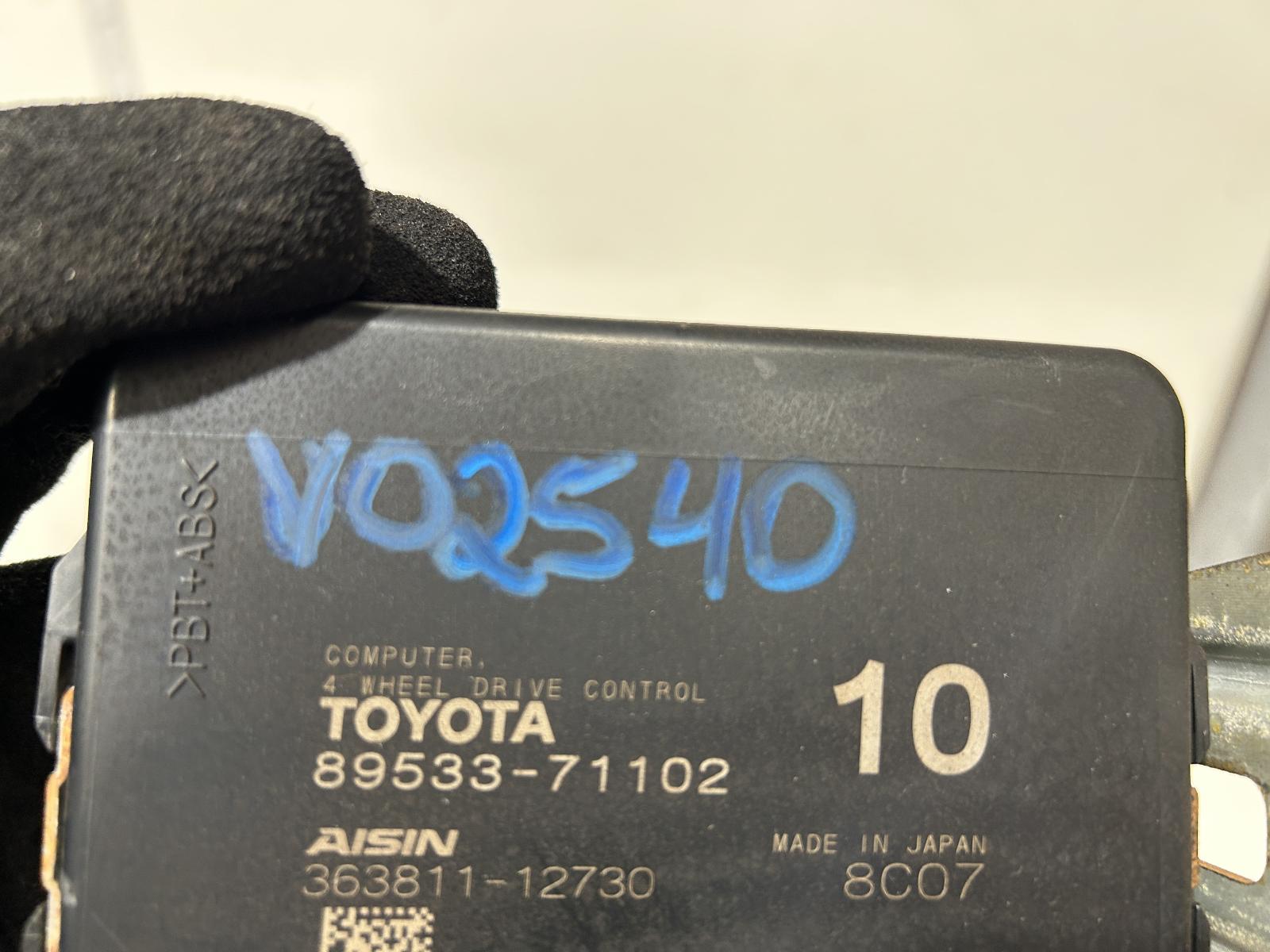 Ecu Hilux Toyota 2018