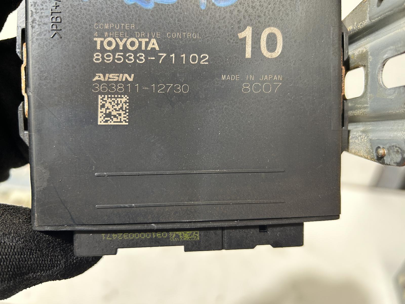 Ecu Hilux Toyota 2018