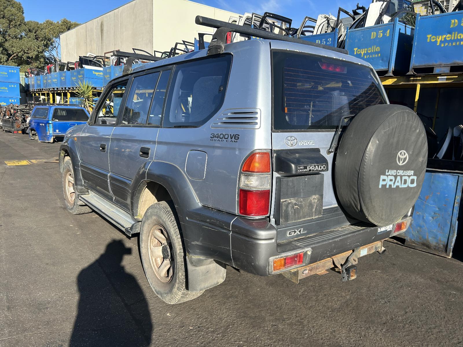 Right Rear Door Sliding Prado Toyota 1997
