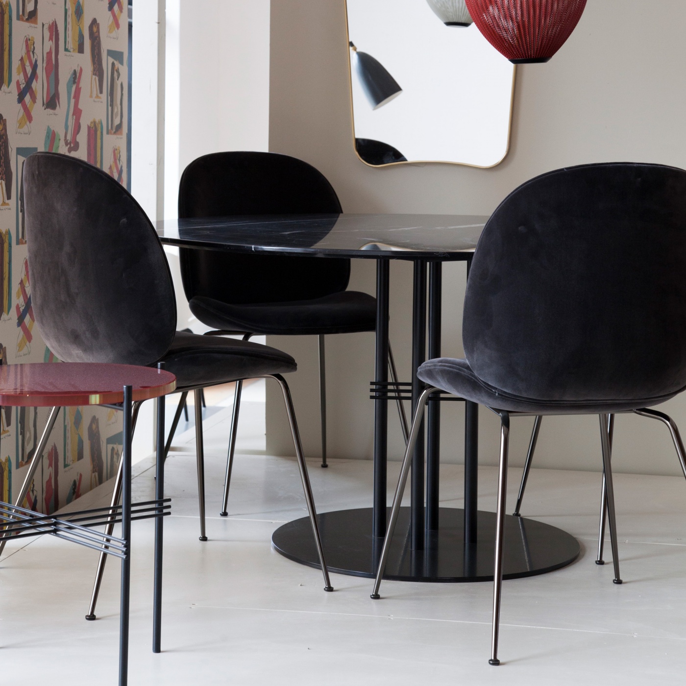 Beetle Dining Chair - Fully Upholstered - Transforma