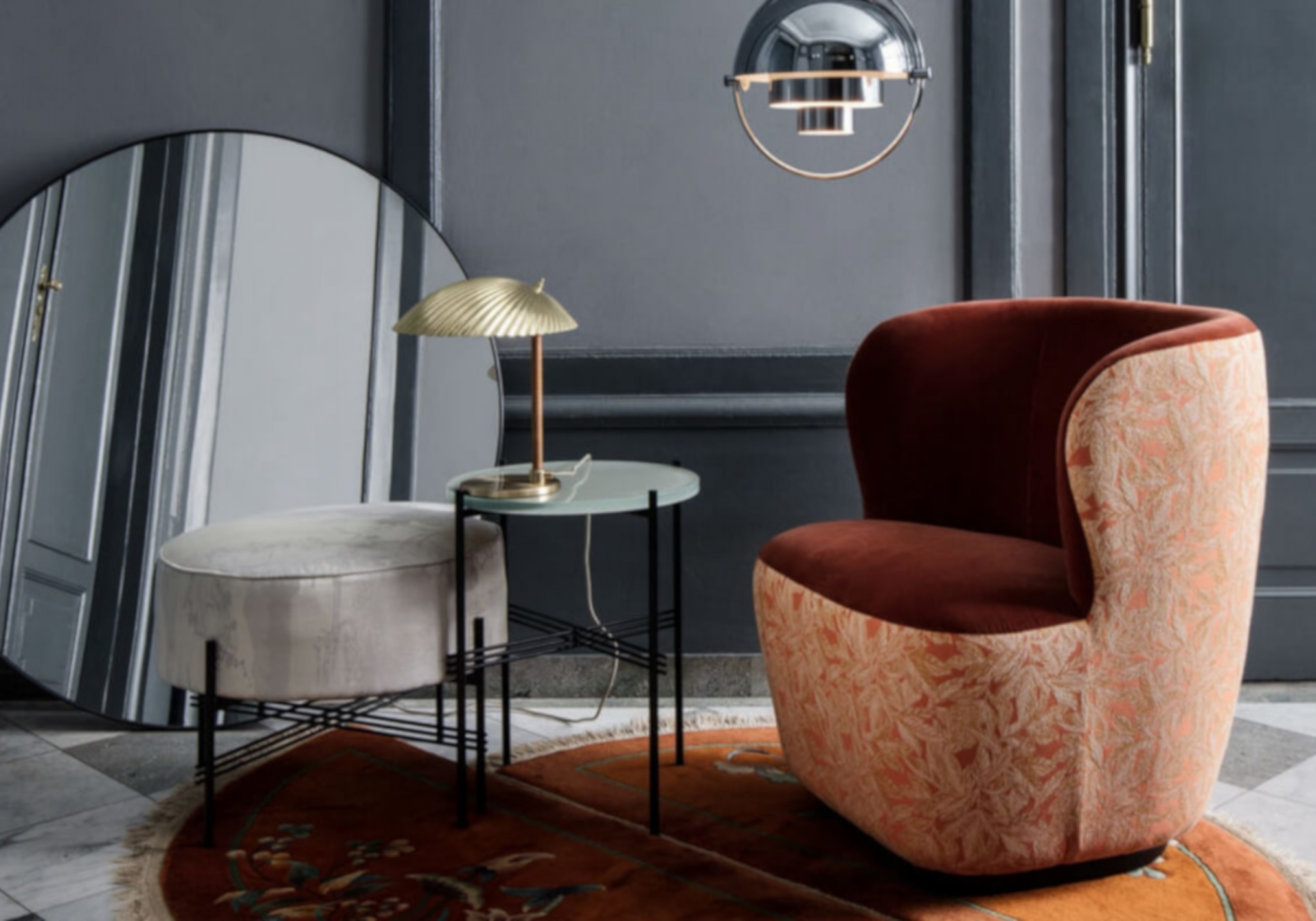 Gubi Wall Mirror - Transforma