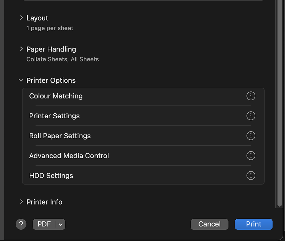 Printing Colour Targets on Mac using ColorSync Utility | Image Science