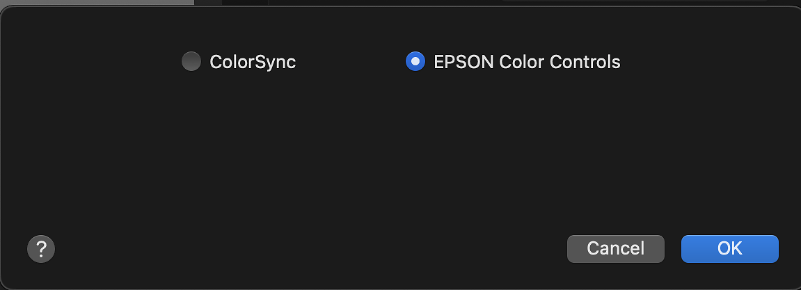 Printing Black & White Targets on Mac using ColorSync… | Image Science