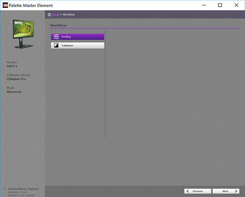 Calibrating BenQ SW Series Monitors with Palette… | Image Science