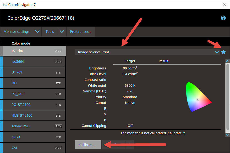 How to Calibrate an Eizo ColorEdge Monitor Using… | Image Science