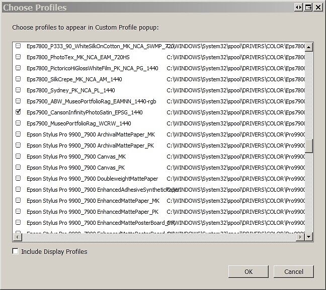 Using ICC Output Profiles | Image Science
