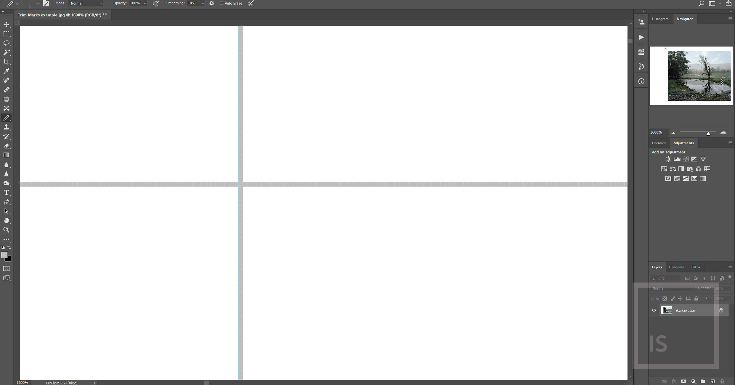 How To Add Trim Marks In Photoshop | Image Science