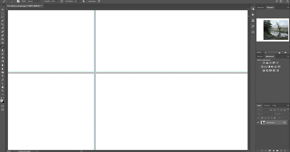 How To Add Trim Marks In Photoshop | Image Science