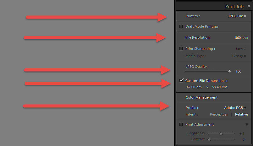 Exporting Fine Art Print Files from Adobe Lightroom… | Image Science