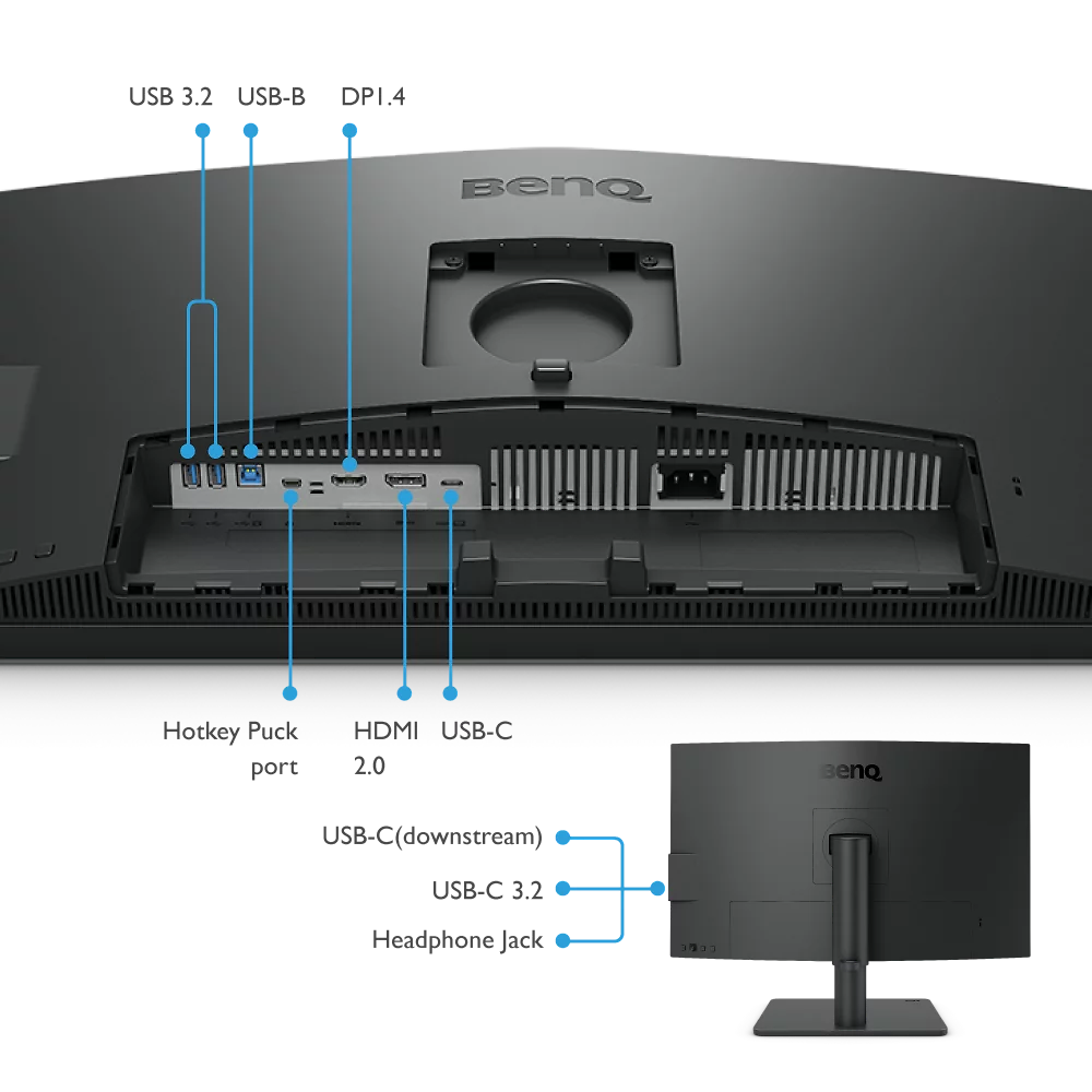 BenQ PD2706U 27" 4K UHD Designer Monitor | Image Science