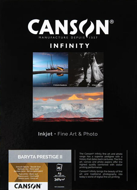 Canson Infinity Baryta Prestige II 340gsm | Image Science