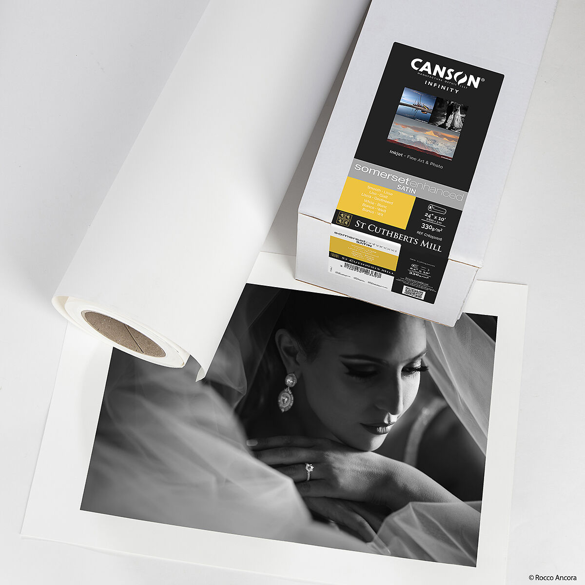 Canson Somerset Enhanced Satin White 330gsm | Image Science