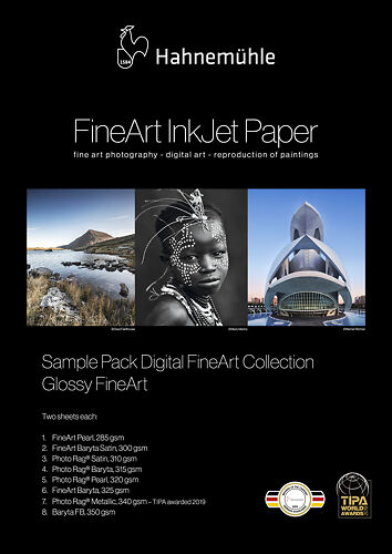 Sample Packs Fine Art Inkjet Paper Recommendations… | Image Science