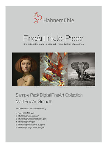 Sample Packs Fine Art Inkjet Paper Recommendations… | Image Science