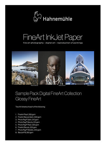 Sample Packs Fine Art Inkjet Paper Recommendations… | Image Science