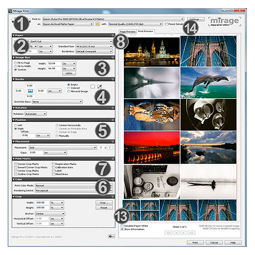 Mirage Professional Print Software for Epson Printers… | Image Science