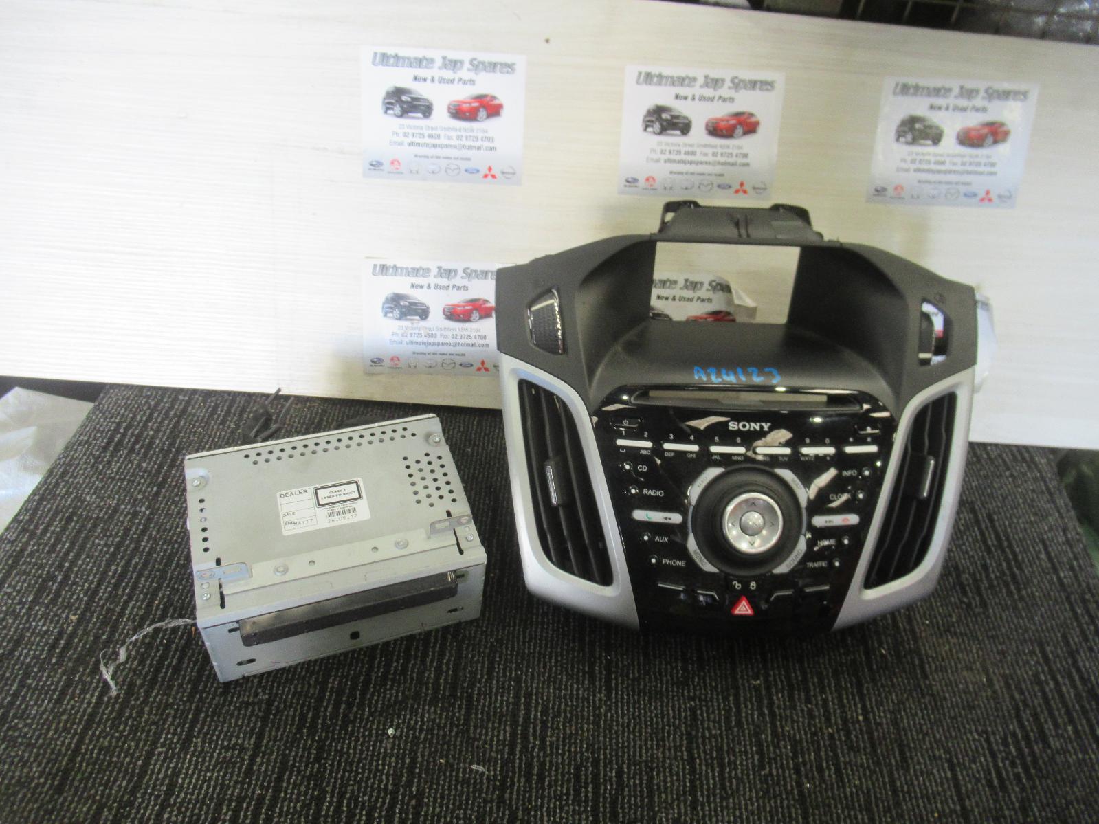 FORD FOCUS STEREO/HEAD UNIT HEAD UNIT (SONY AUDIO SYSTEM), LW, 10/11-08 ...