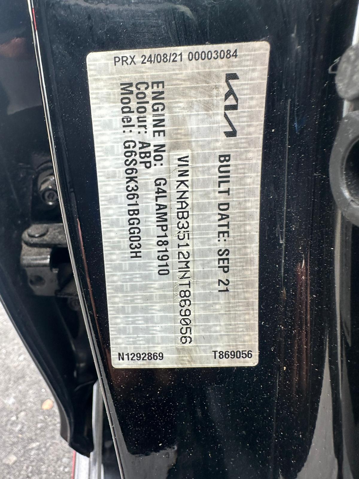 Pwr Dr Wind Switch Picanto Kia 2021
