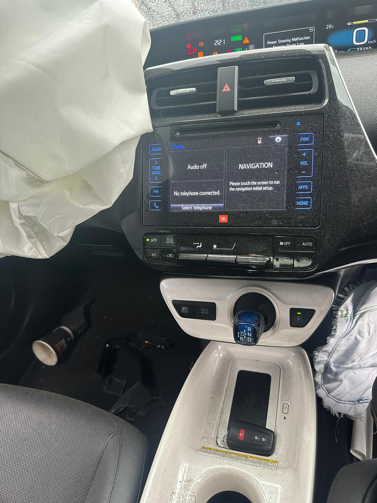 prius reverse camera