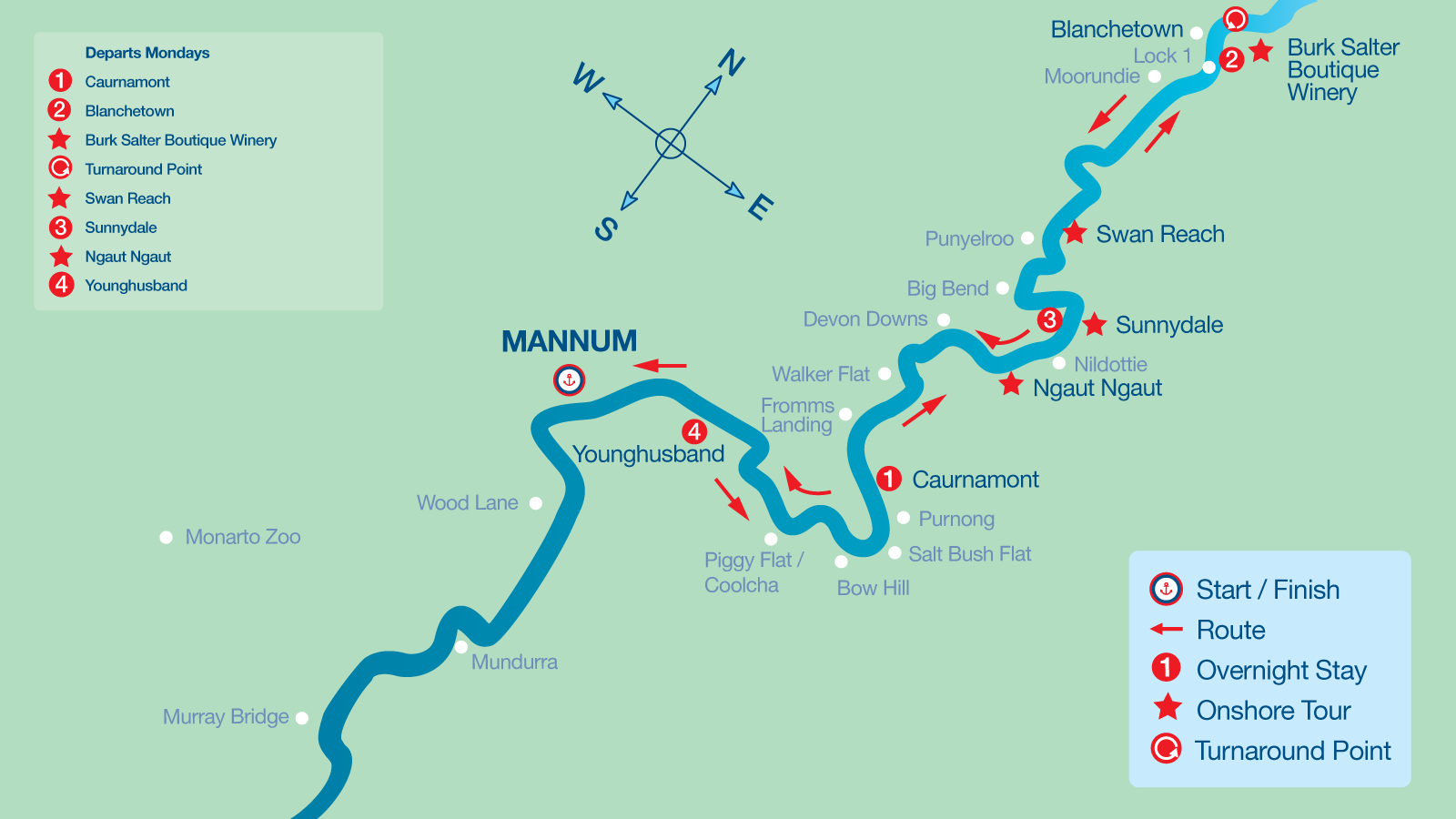 4 Night Murray River Cruise | Captain Cook Cruises - Murray Princess
