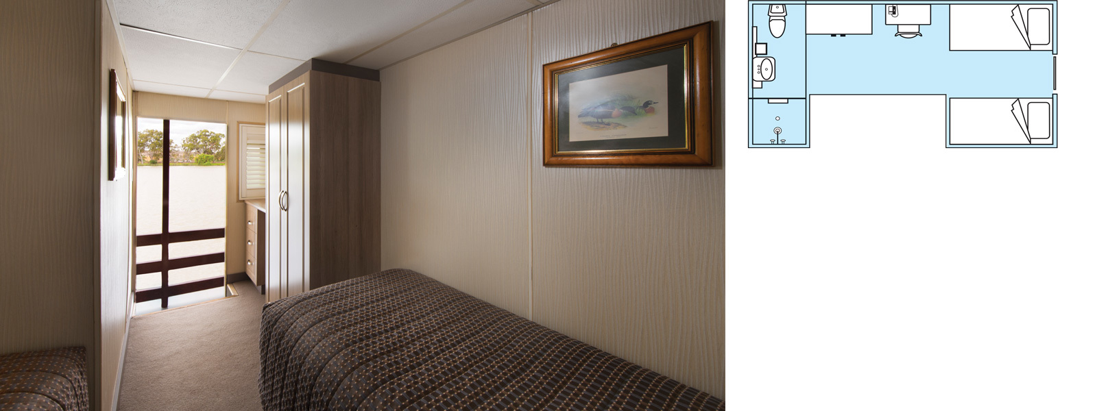 Onboard Accommodation | Murray Princess - Murray Princess