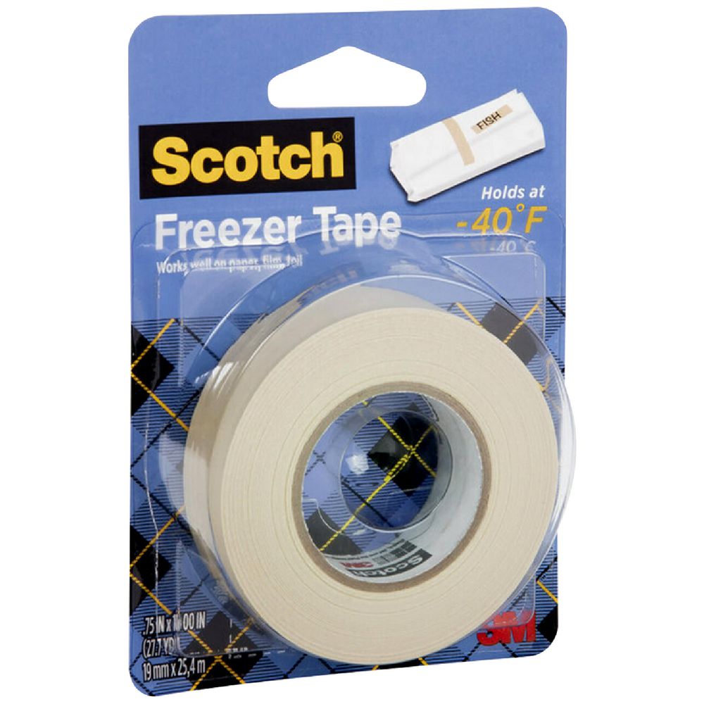Scotch Magic Tape Dispenser Scotch Freezer Tape 4-Pack - 3/4 X 1000 ...
