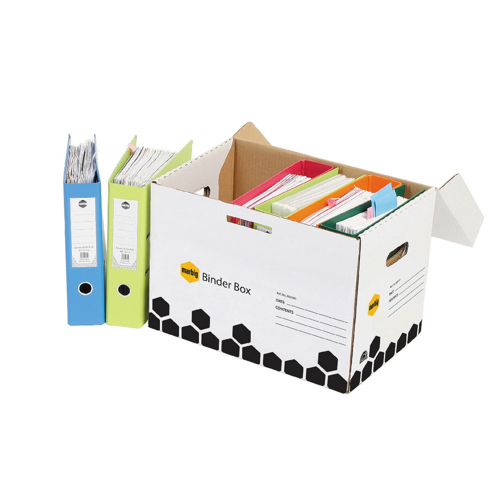 Marbig Super Strong Binder Archive Box | Officeworks