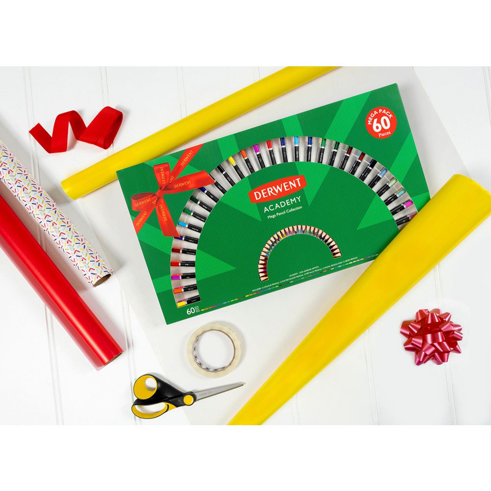 Derwent Academy Mega Pencil Collection 60 Pack | Officeworks