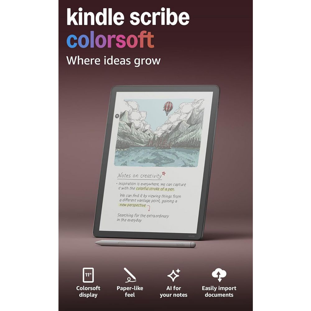 Kindle Scribe Colorsoft 11" 64GB Graphite | Officeworks
