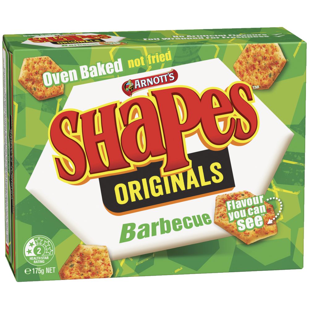 Arnott's BBQ Shapes 175g | Officeworks